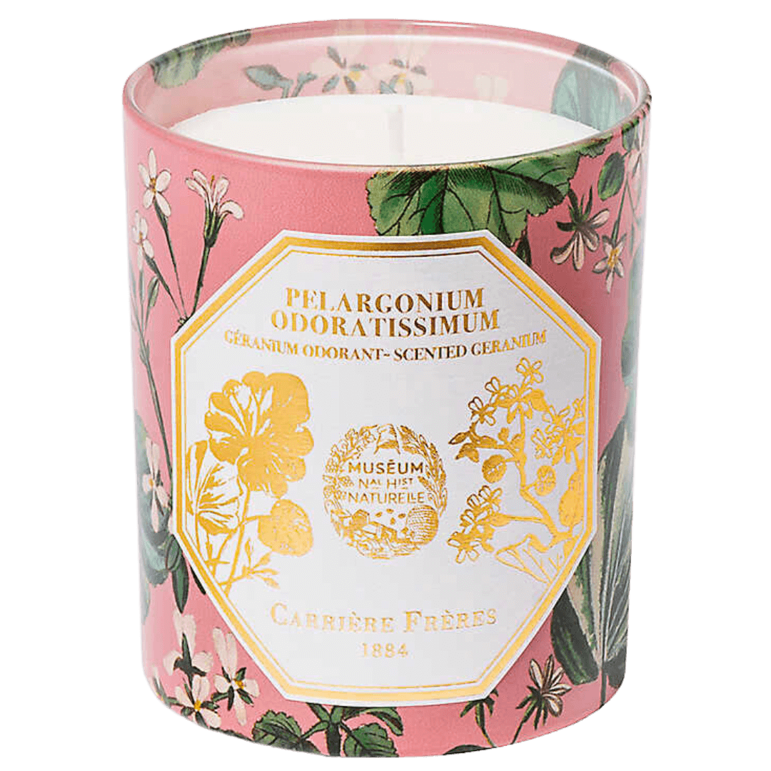 Carrière Frères Geranium Candle (Museum Collection) – Bellini's Skin ...
